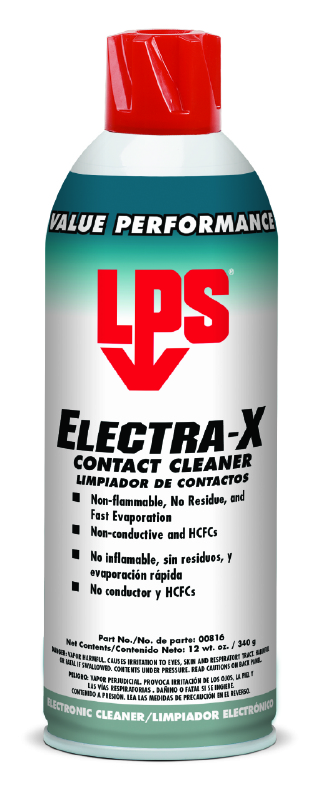12 oz AERO LPS ELECTRA-X CONTACT CLEANER